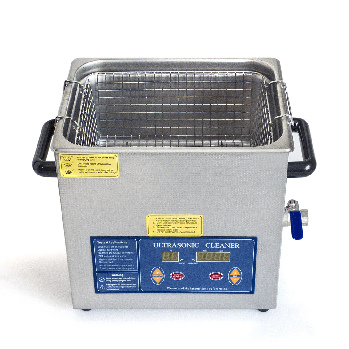Kendal Commercial Grade 9 Liters 540 Watts HEATED ULTRASONIC CLEANER ...